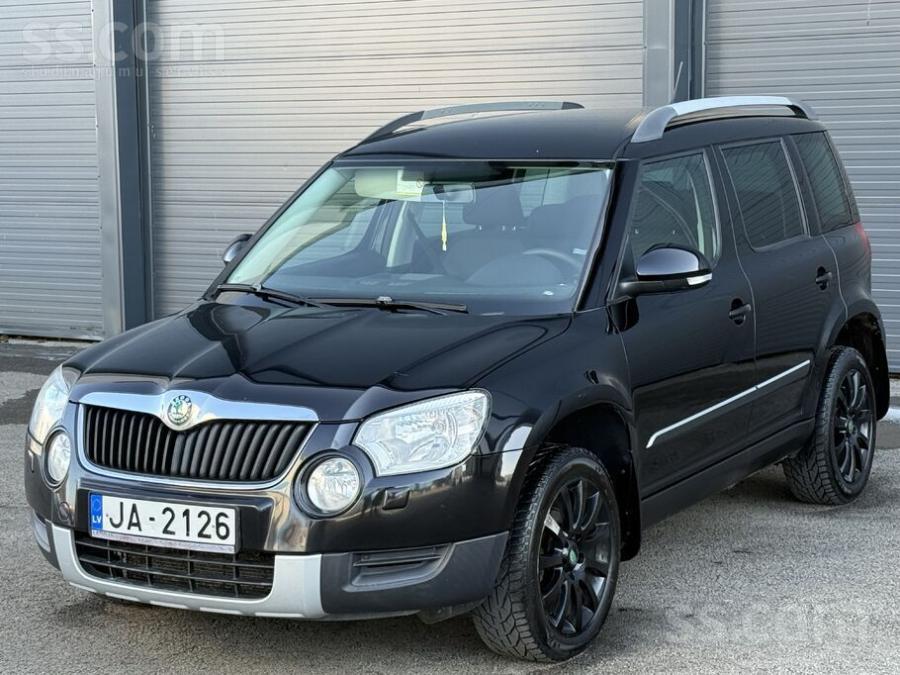 Melns Skoda Yeti 2012 Rīga, ar dzinēja tilpumu 1.20 L un nobraukumu 159 tūkst. km par 4250 €, foto 1 vietnē AUTOMOTO.COM.LV