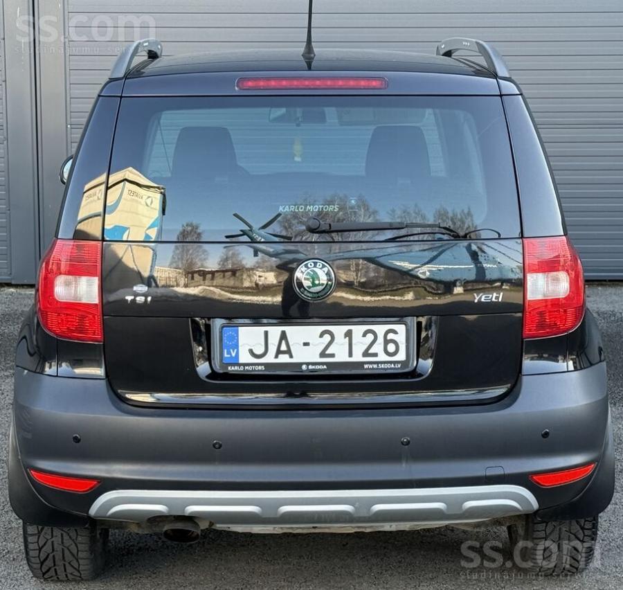 Melns Skoda Yeti 2012 Rīga, ar dzinēja tilpumu 1.20 L un nobraukumu 159 tūkst. km par 4250 €, foto 6 vietnē AUTOMOTO.COM.LV