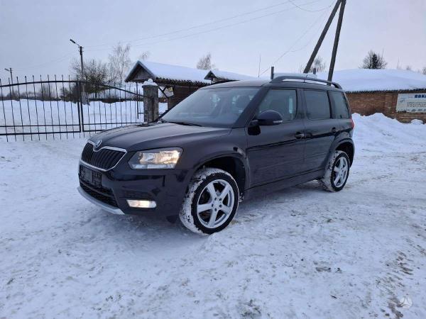 Melns Skoda Yeti 2013 Utena, ar dzinēja tilpumu 2.00 L un nobraukumu 221 tūkst. km par 6700 €, foto 1 vietnē AUTOMOTO.COM.LV