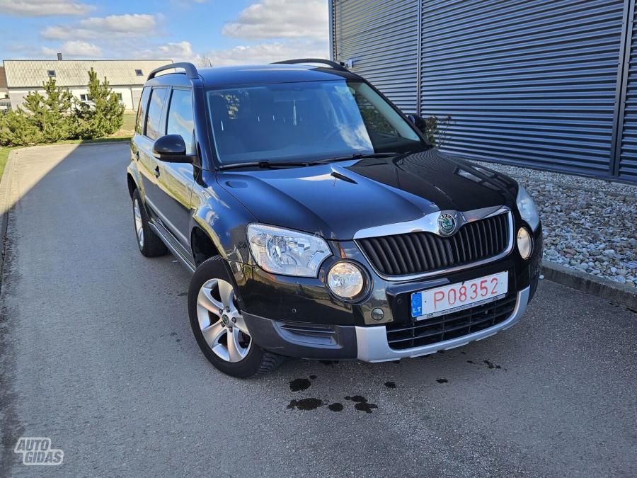 Melns Skoda Yeti 2010 Kluonaliai, ar dzinēja tilpumu 1.80 L un nobraukumu 210 tūkst. km par 4999 €, foto 1 vietnē AUTOMOTO.COM.LV