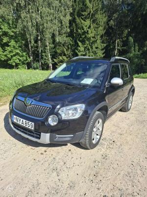 Melns Skoda Yeti 2010 Radviliškis, ar dzinēja tilpumu 1.20 L un nobraukumu 17 tūkst. km par 4350 €, foto  vietnē AUTOMOTO.COM.LV