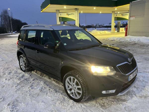 Melns Skoda Yeti 2014 Tauragė, ar dzinēja tilpumu 2.00 L un nobraukumu 216 tūkst. km par 6700 €, foto 1 vietnē AUTOMOTO.COM.LV