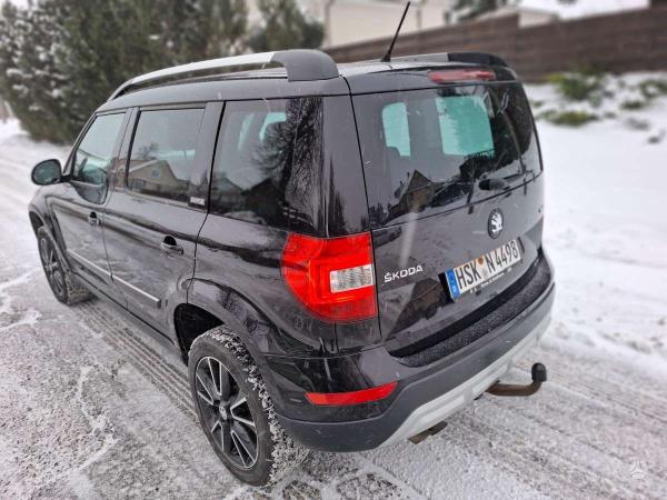 Melns Skoda Yeti 2014 Utena, ar dzinēja tilpumu 2.00 L un nobraukumu 211 tūkst. km par 7700 €, foto 7 vietnē AUTOMOTO.COM.LV
