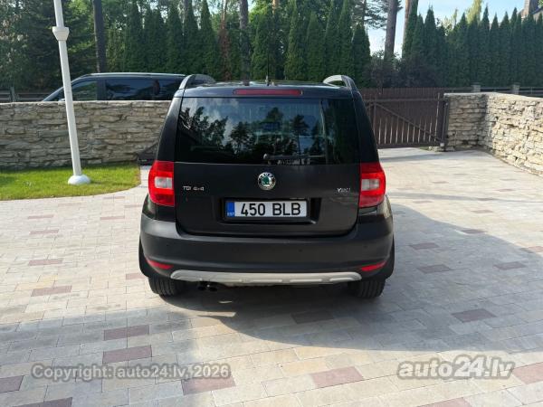 Black Skoda Yeti 2014 in Parnu, with an engine capacity of 2.00 L and mileage of 195 thousand km for 5500 €, photo 3 on AUTOMOTO.COM.LV