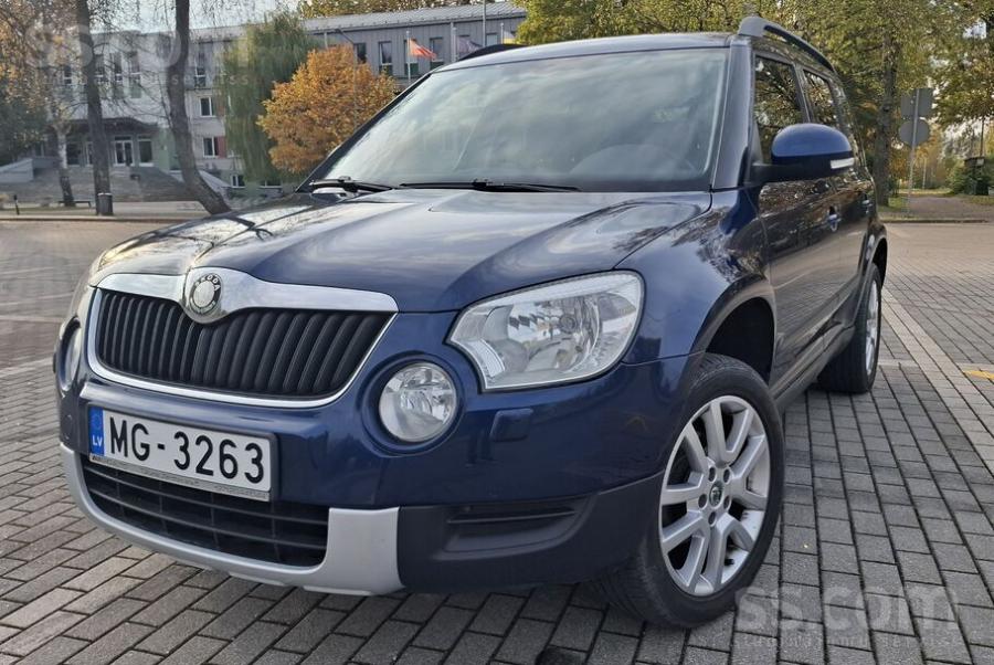 Zils Skoda Yeti 2010 Jelgava, ar dzinēja tilpumu 2.00 L un nobraukumu 266 tūkst. km par 3500 €, foto 1 vietnē AUTOMOTO.COM.LV