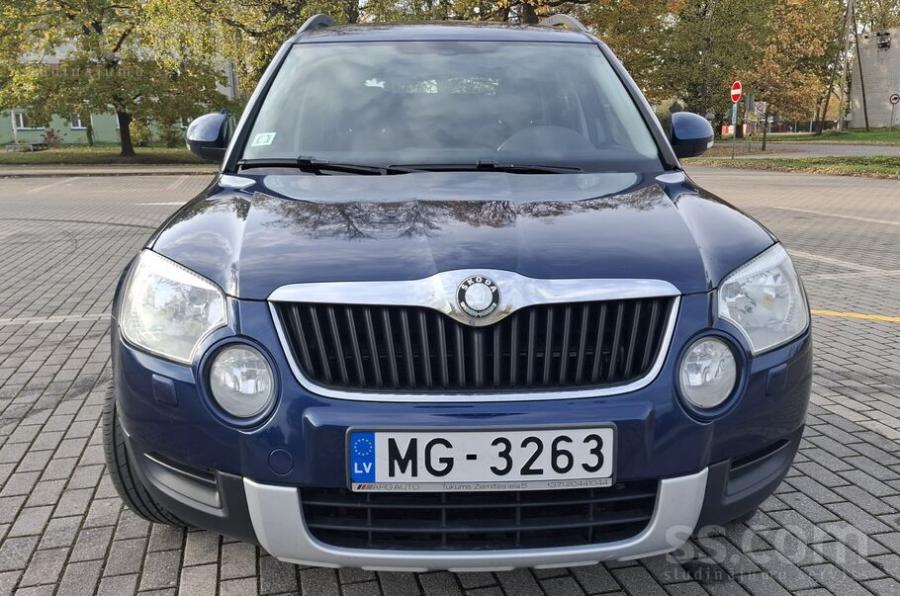 Zils Skoda Yeti 2010 Jelgava, ar dzinēja tilpumu 2.00 L un nobraukumu 266 tūkst. km par 3500 €, foto 5 vietnē AUTOMOTO.COM.LV