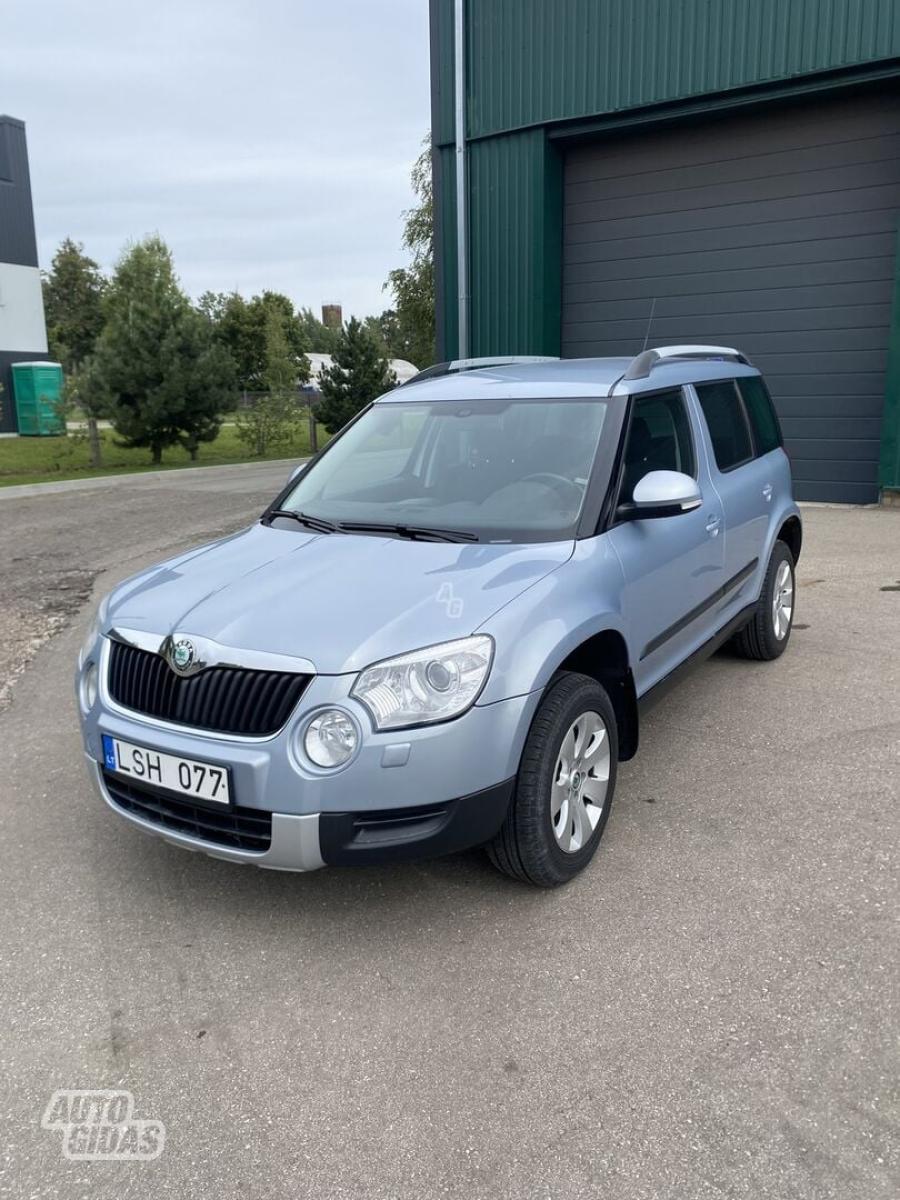 Blue Skoda Yeti 2010 in Sakiai, with an engine capacity of 1.20 L and mileage of 226 thousand km for 3200 €, photo 1 on AUTOMOTO.COM.LV