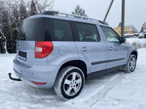 Blue Skoda Yeti 2011 in Birzai, with an engine capacity of 1.97 L and mileage of 312 thousand km for 4650 €, photo 6 on AUTOMOTO.COM.LV