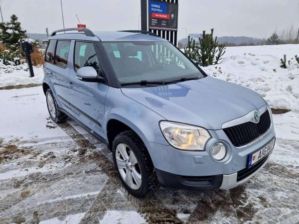 Blue Skoda Yeti 2011 in Vilnius, with an engine capacity of 1.39 L and mileage of 233 thousand km for 4850 €, photo 1 on AUTOMOTO.COM.LV