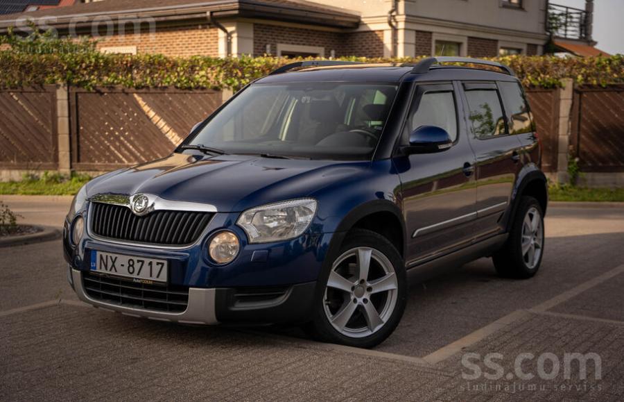 Blue Skoda Yeti 2011 in Riga, with an engine capacity of 1.80 L and mileage of 216 thousand km for 6350 €, photo 1 on AUTOMOTO.COM.LV
