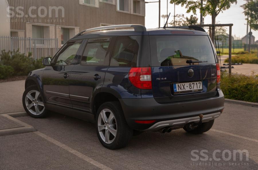 Blue Skoda Yeti 2011 in Riga, with an engine capacity of 1.80 L and mileage of 216 thousand km for 6350 €, photo 5 on AUTOMOTO.COM.LV