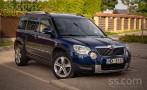 Blue Skoda Yeti 2011 in Riga, with an engine capacity of 1.80 L and mileage of 216 thousand km for 6350 €, photo 9 on AUTOMOTO.COM.LV