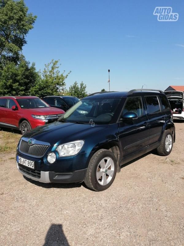 Zils Skoda Yeti 2013 Šilutė, ar dzinēja tilpumu 2.00 L un nobraukumu 215 tūkst. km par 5300 €, foto 1 vietnē AUTOMOTO.COM.LV
