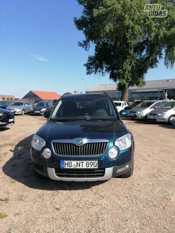 Zils Skoda Yeti 2013 Šilutė, ar dzinēja tilpumu 2.00 L un nobraukumu 215 tūkst. km par 5300 €, foto 2 vietnē AUTOMOTO.COM.LV