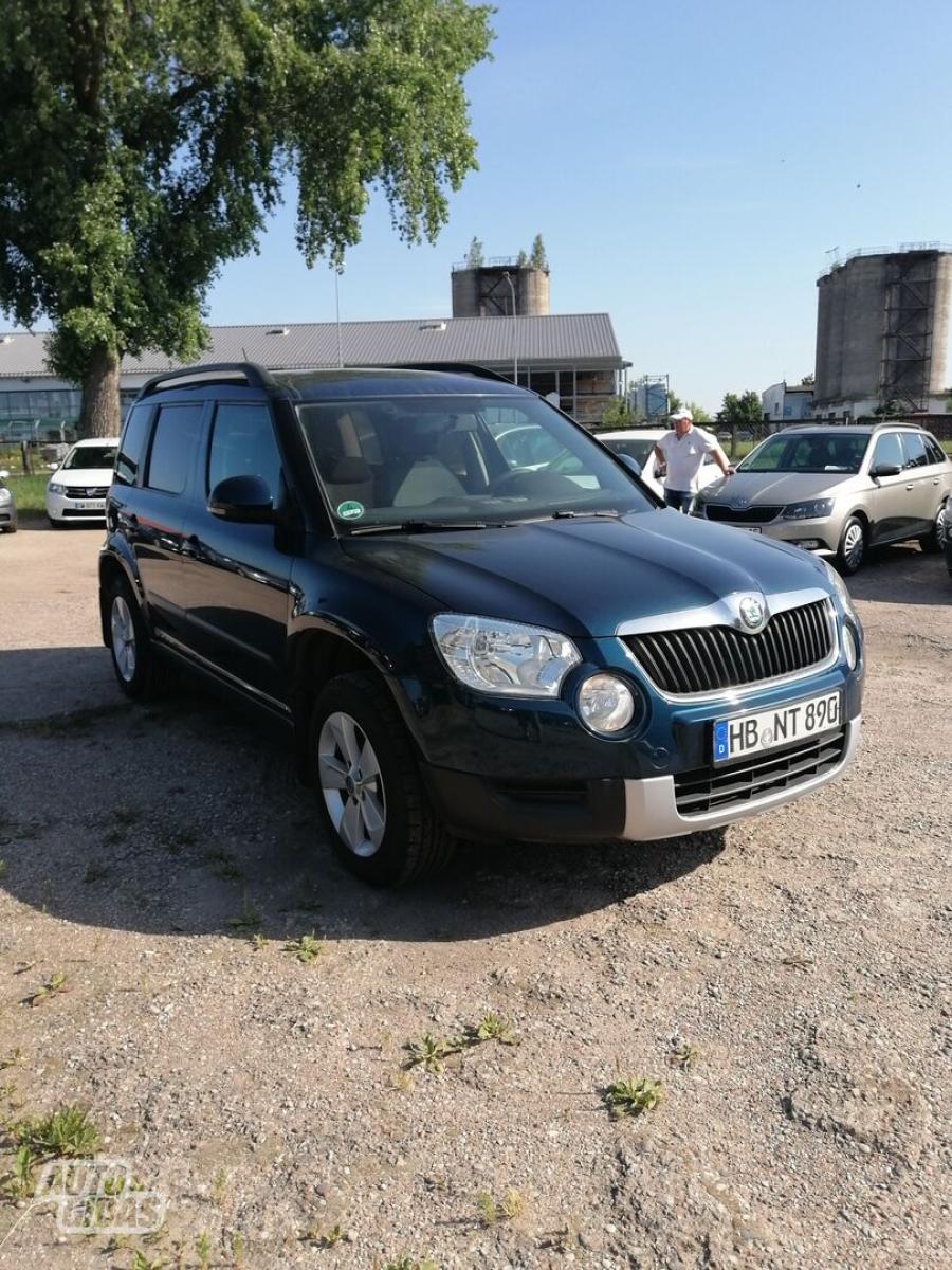 Zils Skoda Yeti 2013 Šilutė, ar dzinēja tilpumu 2.00 L un nobraukumu 215 tūkst. km par 5300 €, foto 4 vietnē AUTOMOTO.COM.LV
