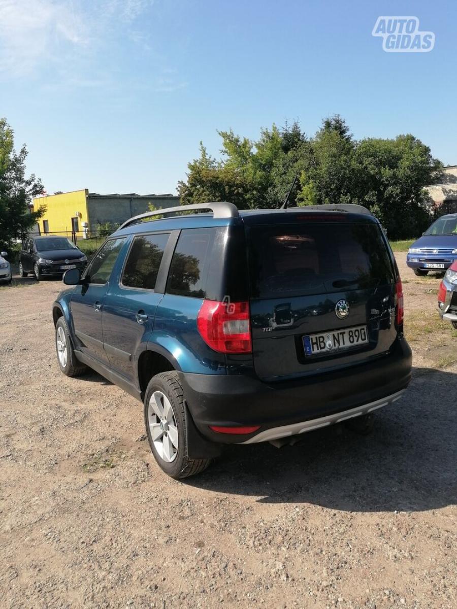 Zils Skoda Yeti 2013 Šilutė, ar dzinēja tilpumu 2.00 L un nobraukumu 215 tūkst. km par 5300 €, foto 7 vietnē AUTOMOTO.COM.LV