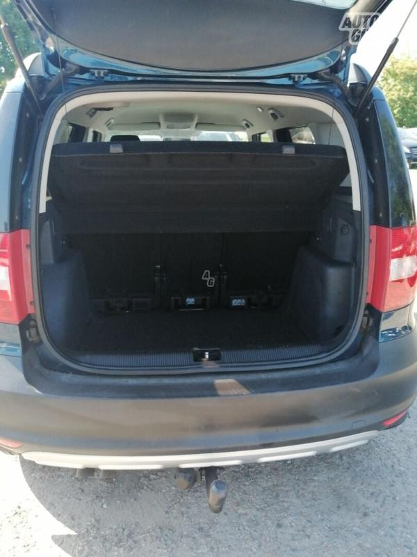 Zils Skoda Yeti 2013 Šilutė, ar dzinēja tilpumu 2.00 L un nobraukumu 215 tūkst. km par 5300 €, foto 7 vietnē AUTOMOTO.COM.LV