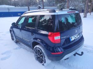 Blue Skoda Yeti 2014 in Kaunas, with an engine capacity of 1.97 L and mileage of 196 thousand km for 8990 €, photo 13 on AUTOMOTO.COM.LV