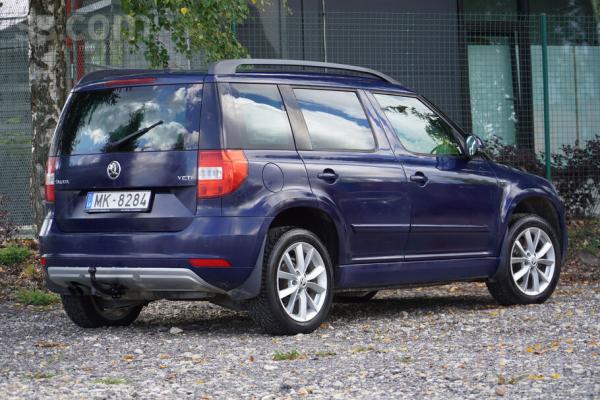 Blue Skoda Yeti 2016 in Riga, with an engine capacity of 2.00 L and mileage of 367 thousand km for 4690 €, photo 8 on AUTOMOTO.COM.LV