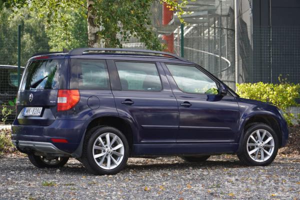 Blue Skoda Yeti 2016 in Riga, with an engine capacity of 2.00 L and mileage of 367 thousand km for 4690 €, photo 9 on AUTOMOTO.COM.LV