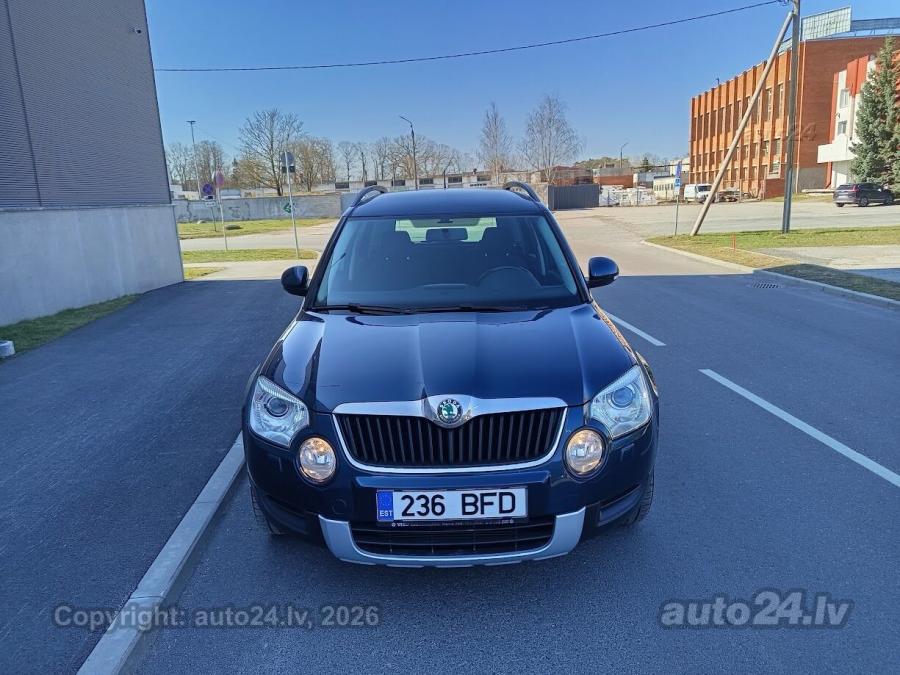Zils Skoda Yeti 2011 Tallina, ar dzinēja tilpumu 1.20 L un nobraukumu 139 tūkst. km par 4700 €, foto 1 vietnē AUTOMOTO.COM.LV