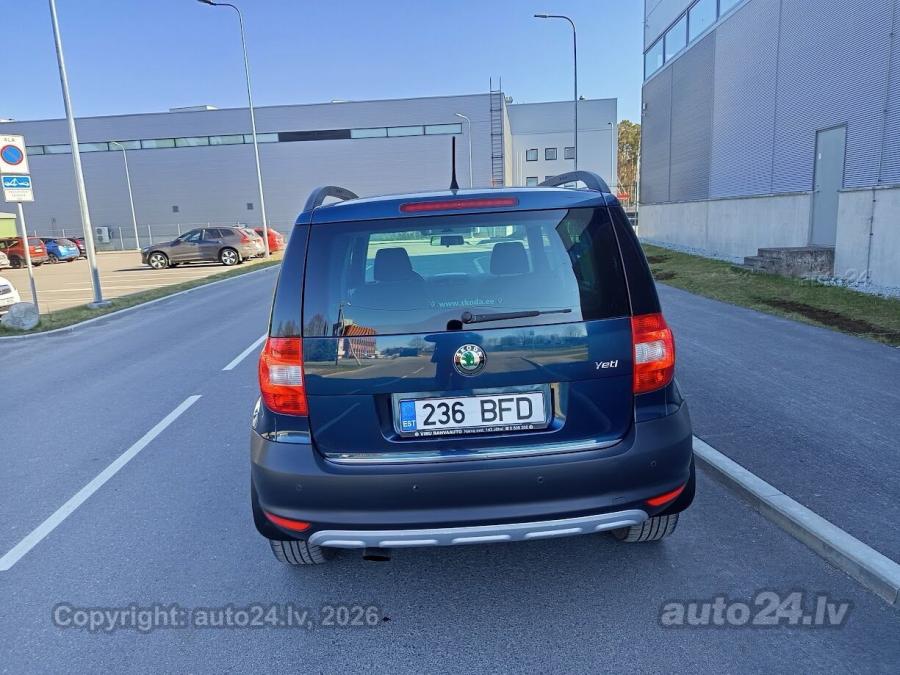 Zils Skoda Yeti 2011 Tallina, ar dzinēja tilpumu 1.20 L un nobraukumu 139 tūkst. km par 4700 €, foto 5 vietnē AUTOMOTO.COM.LV