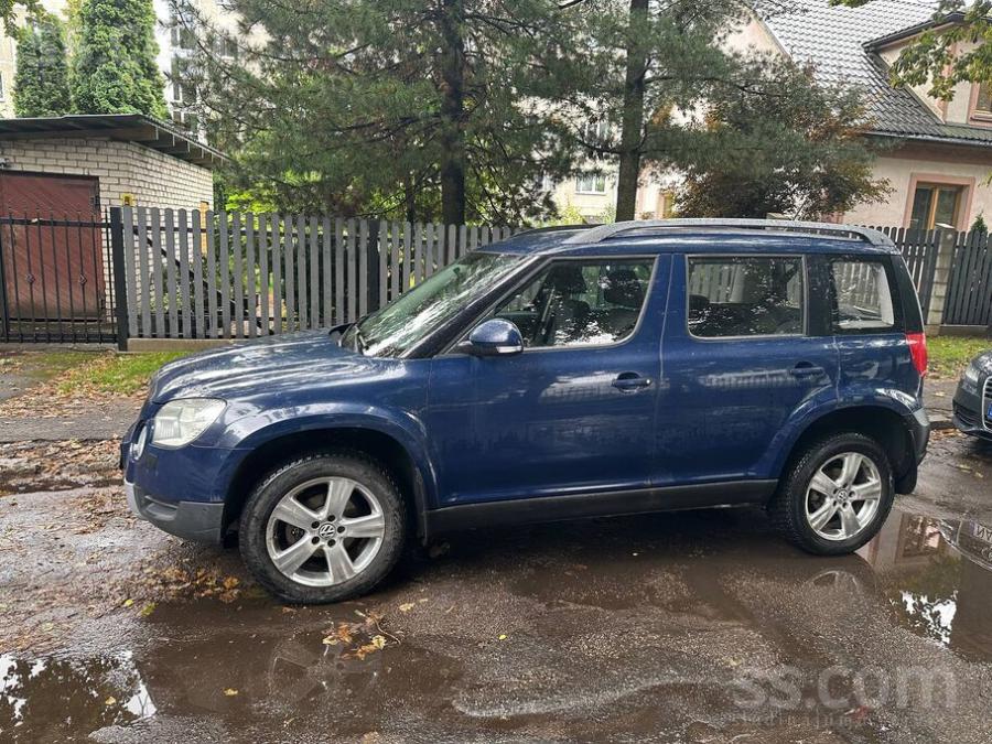 Blue Skoda Yeti 2011 in Riga, with an engine capacity of 2.00 L and mileage of 340 thousand km for 2350 €, photo 5 on AUTOMOTO.COM.LV