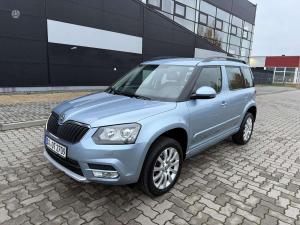 Zils Skoda Yeti 2014 Kupiškis, ar dzinēja tilpumu 1.97 L un nobraukumu 210 tūkst. km par 7900 €, foto  vietnē AUTOMOTO.COM.LV