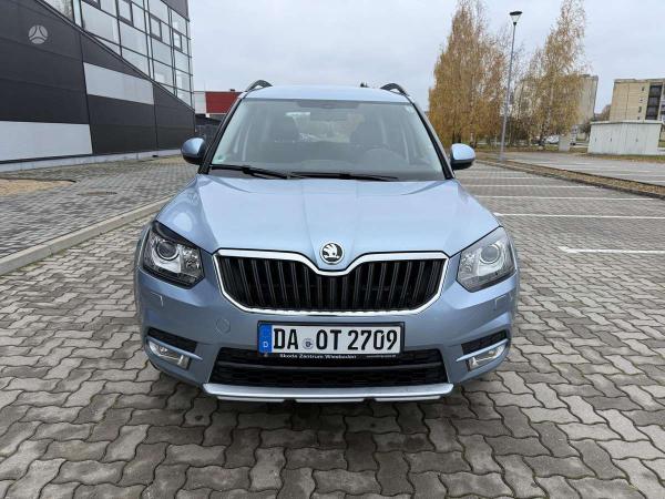 Blue Skoda Yeti 2014 in Kupiskis, with an engine capacity of 1.97 L and mileage of 210 thousand km for 7900 €, photo 2 on AUTOMOTO.COM.LV