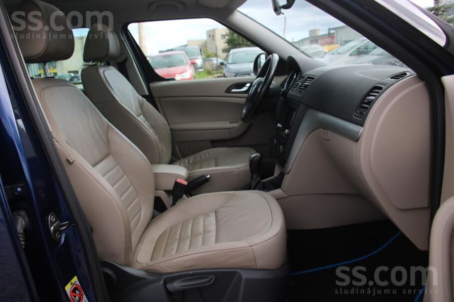 Zils Skoda Yeti 2009 Tukums, ar dzinēja tilpumu 1.80 L un nobraukumu 194 tūkst. km par 5995 €, foto 11 vietnē AUTOMOTO.COM.LV