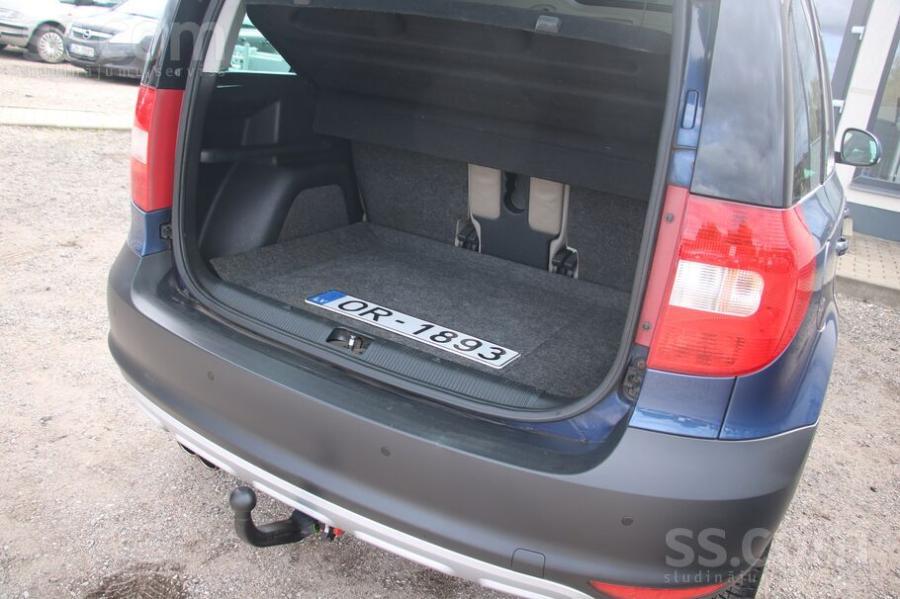 Zils Skoda Yeti 2009 Tukums, ar dzinēja tilpumu 1.80 L un nobraukumu 194 tūkst. km par 5995 €, foto 13 vietnē AUTOMOTO.COM.LV
