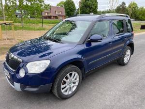 Zils Skoda Yeti 2012 Tartu, ar dzinēja tilpumu 2.00 L un nobraukumu 365 tūkst. km par 3700 €, foto  vietnē AUTOMOTO.COM.LV