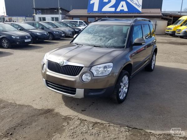 Brown Skoda Yeti 2009 in Kaunas, with an engine capacity of 1.20 L and mileage of 198 thousand km for 3350 €, photo 1 on AUTOMOTO.COM.LV
