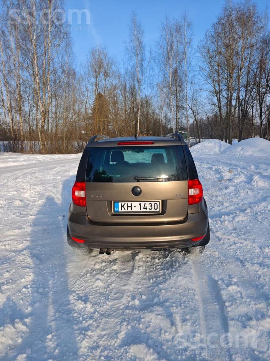Brūns Skoda Yeti 2010 Bauska, ar dzinēja tilpumu 2.00 L un nobraukumu 393 tūkst. km par 4600 €, foto 6 vietnē AUTOMOTO.COM.LV