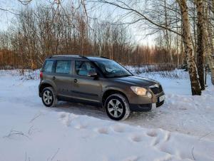 Brown Skoda Yeti 2010 in Vilnius, with an engine capacity of 1.20 L and mileage of 162 thousand km for 4200 €, photo 2 on AUTOMOTO.COM.LV