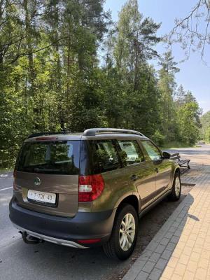 Brown Skoda Yeti 2011 in Anyksciai, with an engine capacity of 1.60 L and mileage of 201 thousand km for 4000 €, photo 4 on AUTOMOTO.COM.LV