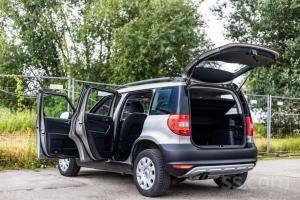 Brown Skoda Yeti 2011 in Riga, with an engine capacity of 1.80 L and mileage of 278 thousand km for 4990 €, photo 10 on AUTOMOTO.COM.LV