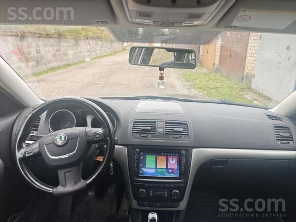 Brown Skoda Yeti 2011 in Daugavpils, with an engine capacity of 2.00 L and mileage of 181 thousand km for 5600 €, photo 4 on AUTOMOTO.COM.LV