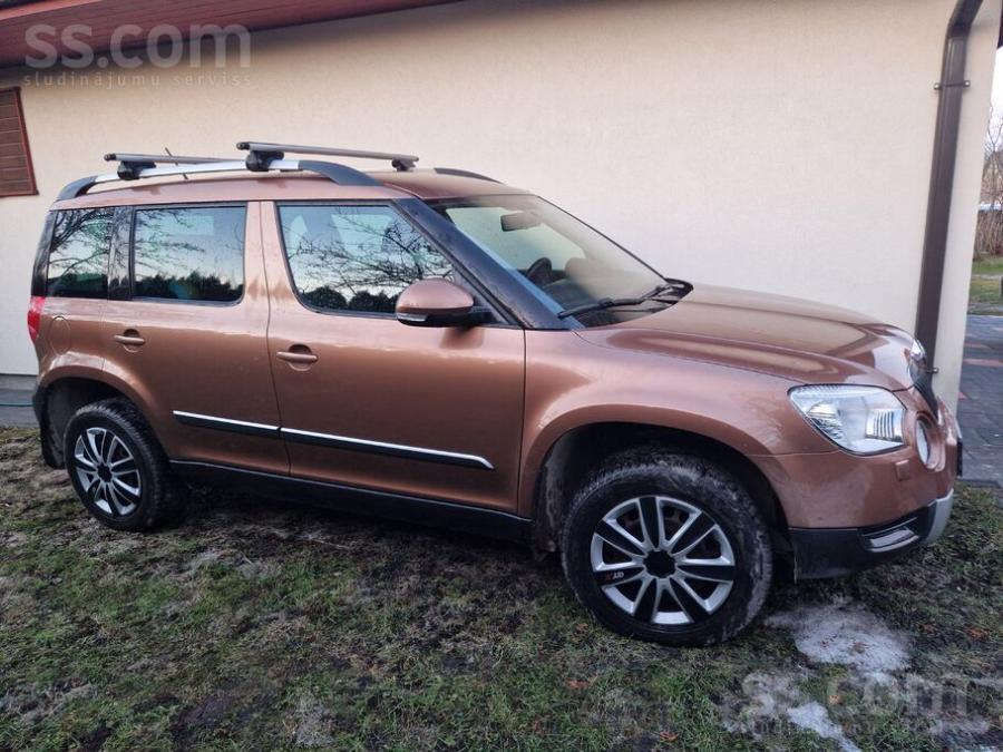 Brown Skoda Yeti 2012 in Jurmala, with an engine capacity of 1.40 L and mileage of 209 thousand km for 2650 €, photo 1 on AUTOMOTO.COM.LV