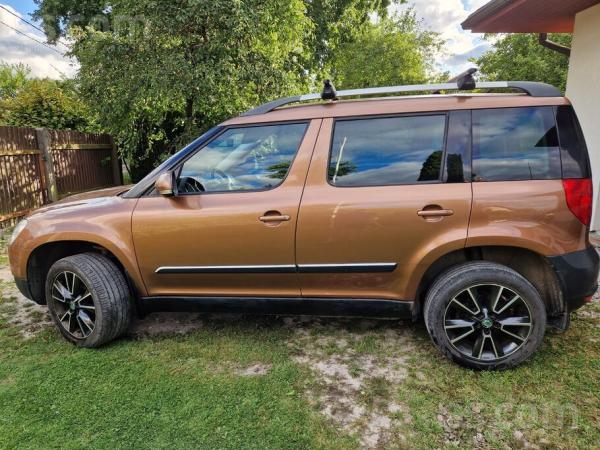 Brown Skoda Yeti 2012 in Jurmala, with an engine capacity of 1.40 L and mileage of 209 thousand km for 2650 €, photo 4 on AUTOMOTO.COM.LV
