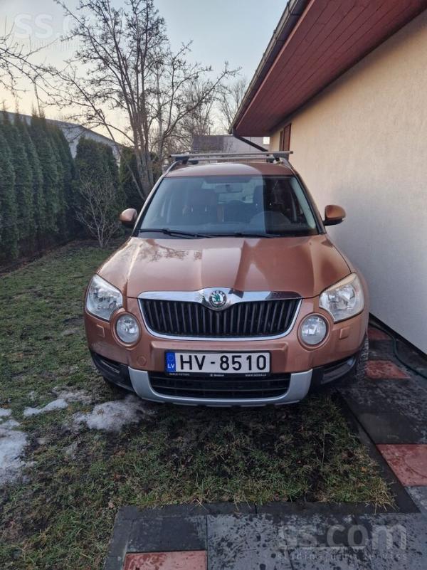 Brown Skoda Yeti 2012 in Jurmala, with an engine capacity of 1.40 L and mileage of 209 thousand km for 2650 €, photo 8 on AUTOMOTO.COM.LV