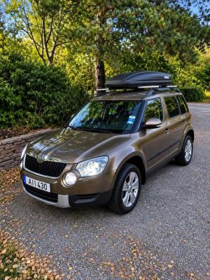 Brūns Skoda Yeti 2012 Plungė, ar dzinēja tilpumu 1.97 L un nobraukumu 115 tūkst. km par 6000 €, foto  vietnē AUTOMOTO.COM.LV