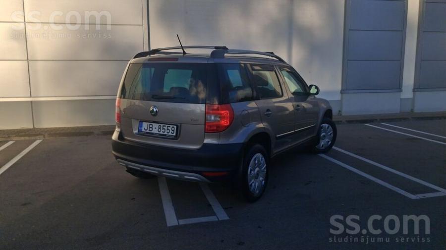 Brūns Skoda Yeti 2012 Rīga, ar dzinēja tilpumu 1.40 L un nobraukumu 244 tūkst. km par 3800 €, foto 22 vietnē AUTOMOTO.COM.LV