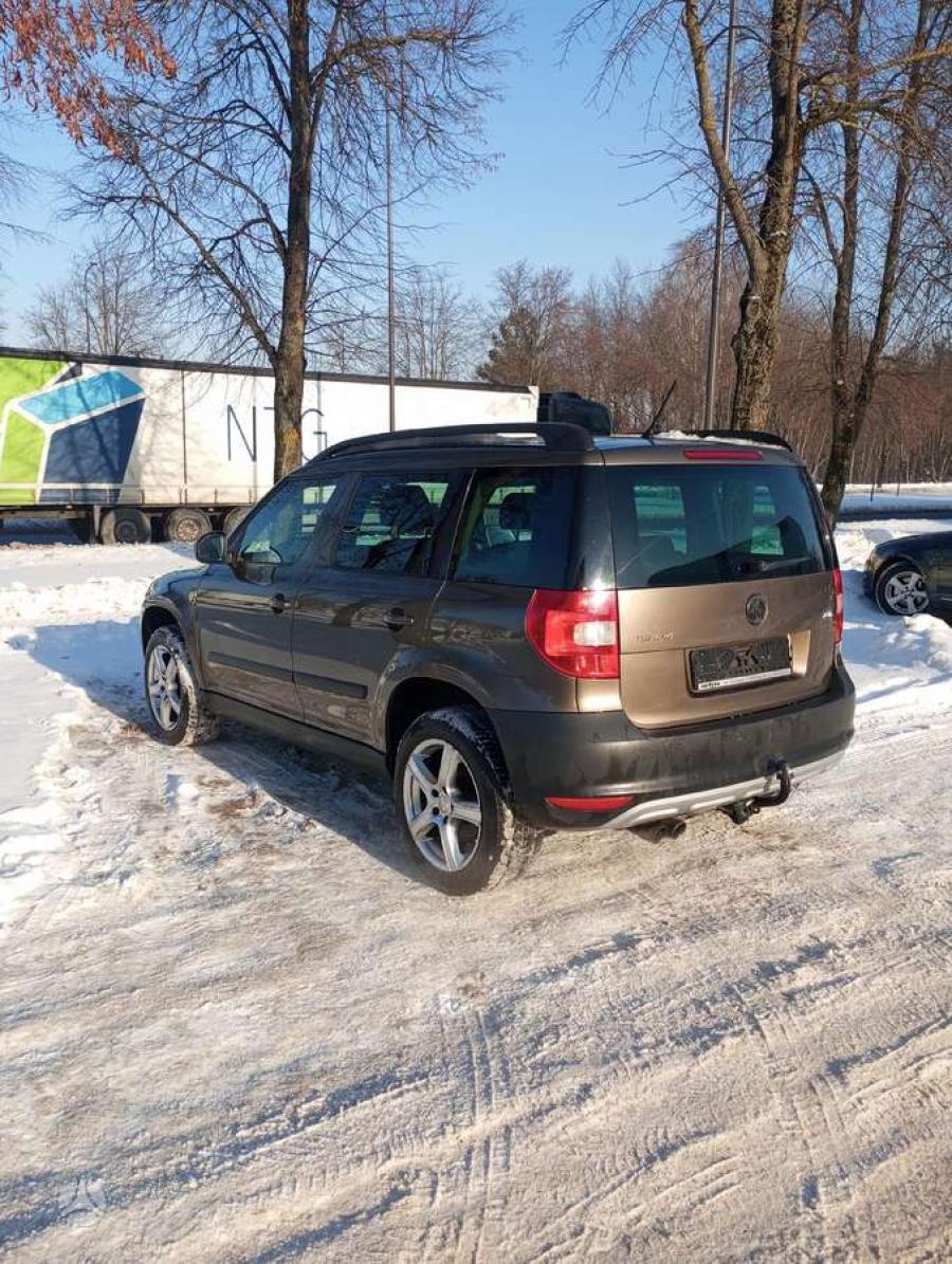 Brūns Skoda Yeti 2013 Kauņa, ar dzinēja tilpumu 1.80 L un nobraukumu 130 tūkst. km par 5900 €, foto 9 vietnē AUTOMOTO.COM.LV