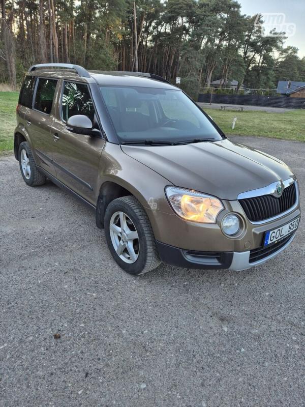 Brūns Skoda Yeti 2013 Kauņa, ar dzinēja tilpumu 2.00 L un nobraukumu 193 tūkst. km par 5200 €, foto 1 vietnē AUTOMOTO.COM.LV