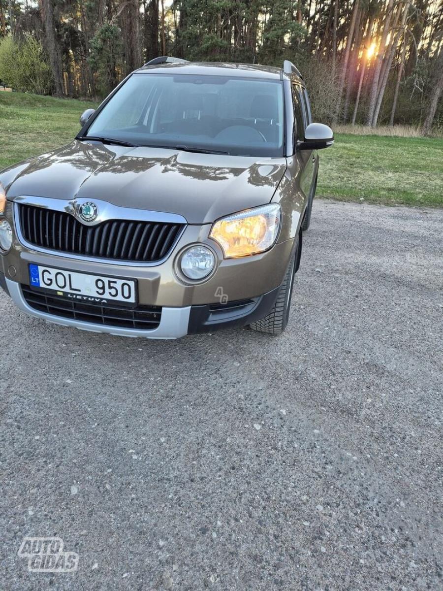 Brūns Skoda Yeti 2013 Kauņa, ar dzinēja tilpumu 2.00 L un nobraukumu 193 tūkst. km par 5200 €, foto 3 vietnē AUTOMOTO.COM.LV