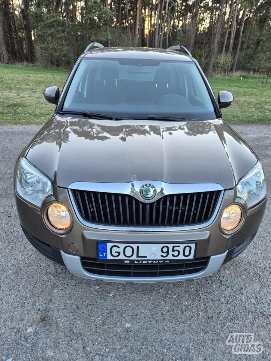 Brūns Skoda Yeti 2013 Kauņa, ar dzinēja tilpumu 2.00 L un nobraukumu 193 tūkst. km par 5200 €, foto 4 vietnē AUTOMOTO.COM.LV