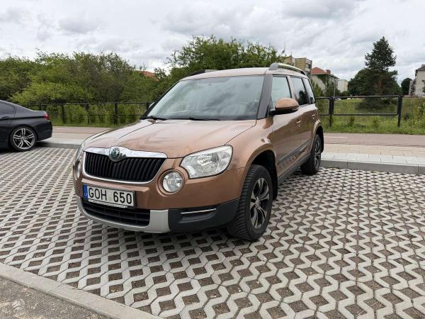 Brūns Skoda Yeti 2013 Viļņa, ar dzinēja tilpumu 1.97 L un nobraukumu 170 tūkst. km par 5700 €, foto 1 vietnē AUTOMOTO.COM.LV