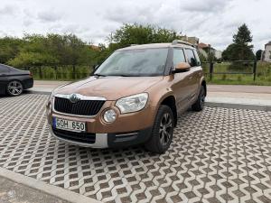Brūns Skoda Yeti 2013 Viļņa, ar dzinēja tilpumu 1.97 L un nobraukumu 170 tūkst. km par 5700 €, foto  vietnē AUTOMOTO.COM.LV