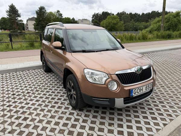 Brūns Skoda Yeti 2013 Viļņa, ar dzinēja tilpumu 1.97 L un nobraukumu 170 tūkst. km par 5700 €, foto 2 vietnē AUTOMOTO.COM.LV